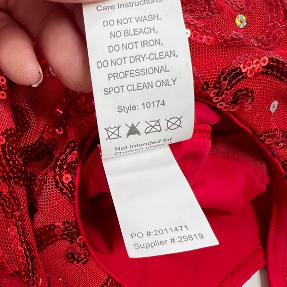 Weissman | Pants & Jumpsuits | Weissman Dance Costume Asymmetrical ...